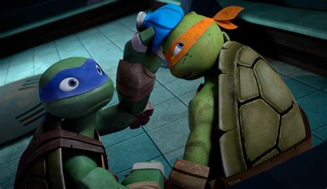 Imagen Mikey And Leo 34 Tmnt  Wiki Tmnt Fandom Powered By Wikia