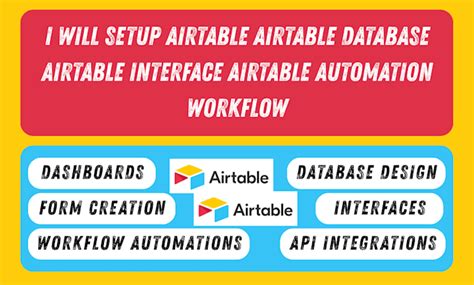 Setup Airtable Airtable Database Airtable Interface Airtable Automation