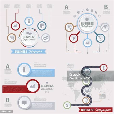 3d 원형 및 Iocns와 비즈니스 Infographic 서식 파일 그래프에 대한 스톡 벡터 아트 및 기타 이미지 그래프 기업 재무와 산업 다이어그램 Istock