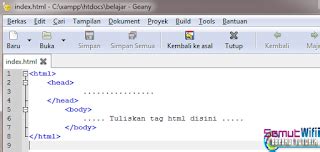 Memahami Strukur HTML SemutWifi