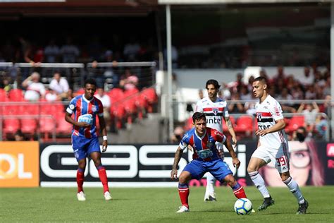 Bahia perdeu apenas uma vez para o São Paulo nos últimos quatro jogos