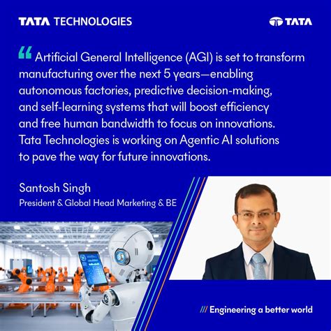 Tata Technologies On Linkedin Agi Artificialgeneralintelligence