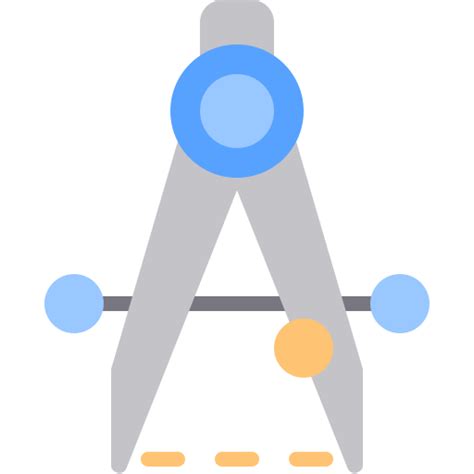 Compass Tool Generic Color Fill Icon