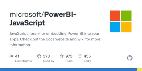 Home · Microsoftpowerbi Javascript Wiki · Github