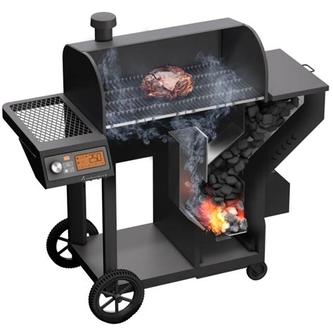 Oklahoma Joe S New Tahoma Grill Brings Pellet Grill Ease To Charcoal