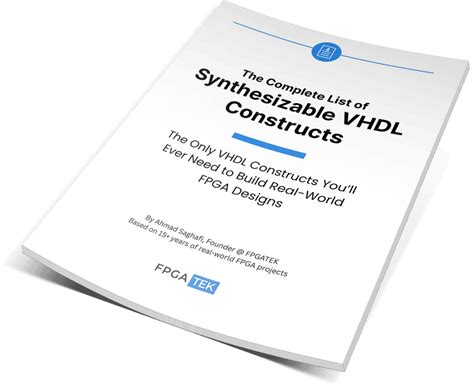 All Synthesizable Vhdl Constructs Fpgatek