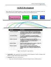 Agile Development Pdf Software Engineering T E CIS AGILE Development Agile Methods Were