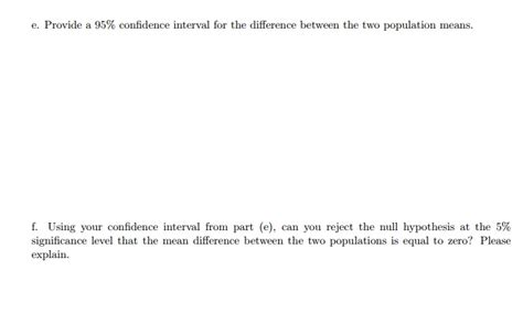 solved 6 the following data are from matched samples taken