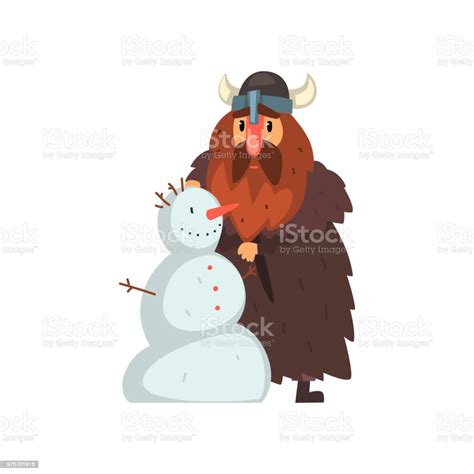 눈사람 만화 중세 만화 캐릭터 바이킹 벡터 일러스트 레이 션 귀여운에 대한 스톡 벡터 아트 및 기타 이미지 귀여운 남자 독일 Istock