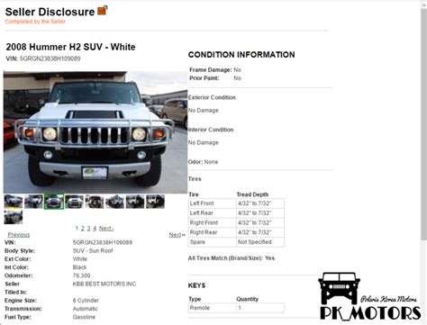 미국 직수입 자동차 2008 허머H2 SUV 흰색 직수입가능 옥션허머차량입니다 PKMotors 네이버 블로그