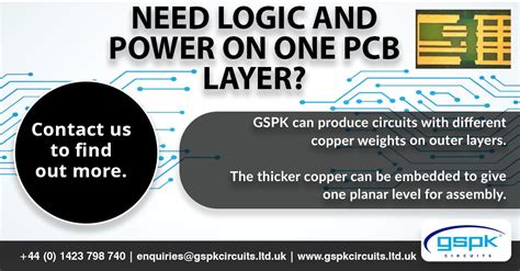 Gspk Circuits Ltd On Linkedin Gspk Pcb Logic Power Copperweights