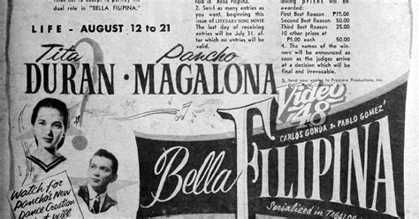 Video 48 The Fifties 374 Tita Duran And Pancho Magalona In Gerardo