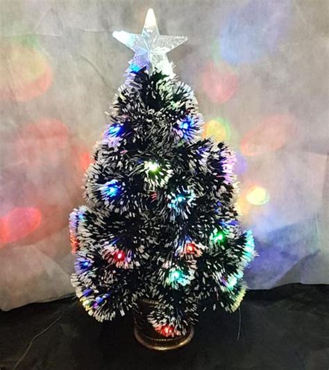Árvore de Natal LED Fibra Ótica Nevada 60Cm ALL SEASONS Árvore de