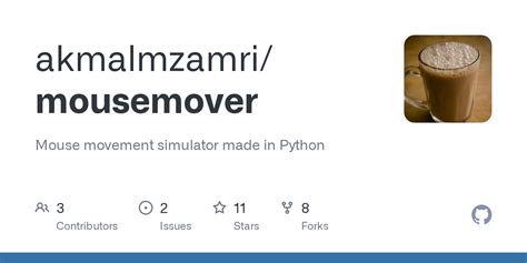 Github Akmalmzamrimousemover Mouse Movement Simulator Made In