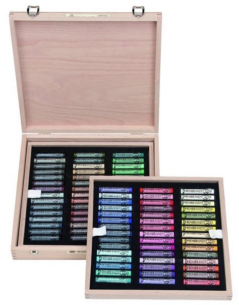 Caja 90 Pasteles Rembrandt Arte Vértice