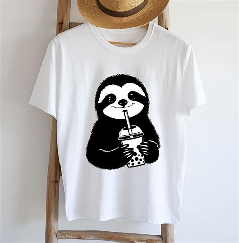 Sloth Svg Bundle Sloth Svg Cricut File Cute Sloth Svg Sloth Sipping