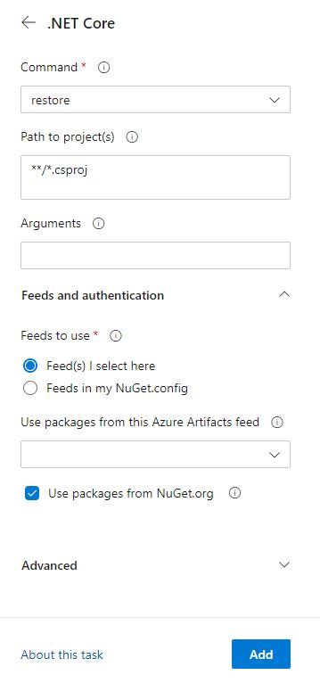 Create A Net Core Ci Pipeline In Azure Devops Programming With Wolfgang