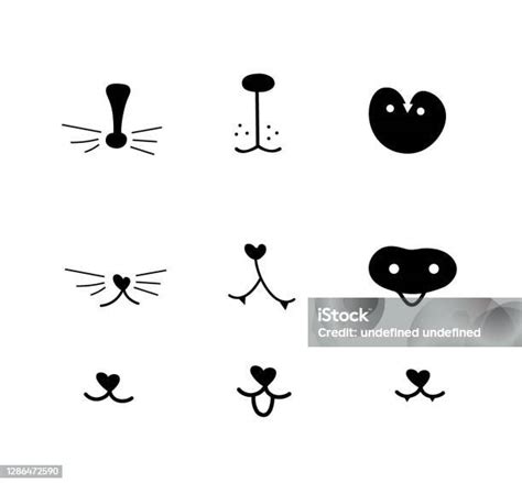 Dessins De Masques Visages Danimaux Jolis Portraits Danimaux Simples
