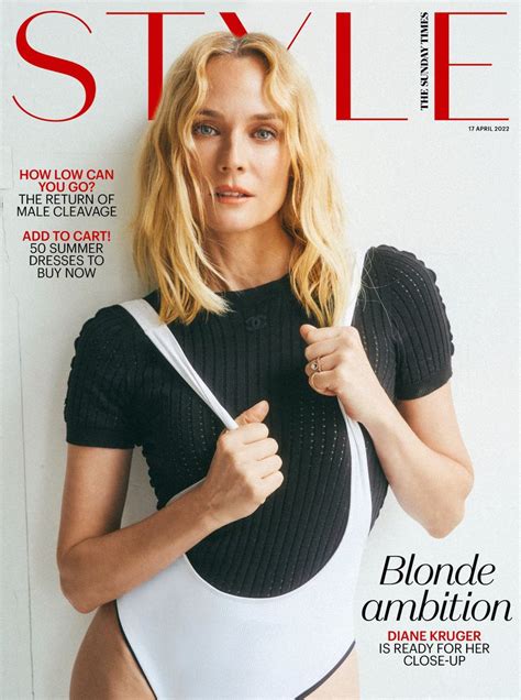 Diane Kruger The Sunday Times Style Magazine Uk