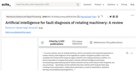 Artificial Intelligence For Fault Diagnosis Of Rotating Machinery A Review