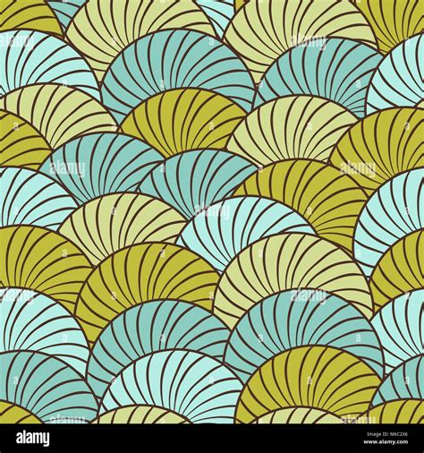 Seamless Texture Of Abstract Circles Vector Background Stock Vector Image Art Alamy