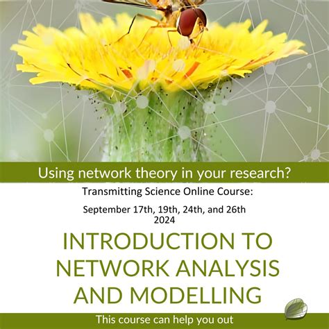 transmitting science on linkedin introduction to network analysis and modelling