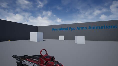 Fps Arms Procedural Animations 카테고리 블루프린트 Ue 마켓플레이스