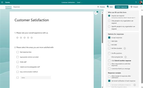 using microsoft forms for anonymous surveys
