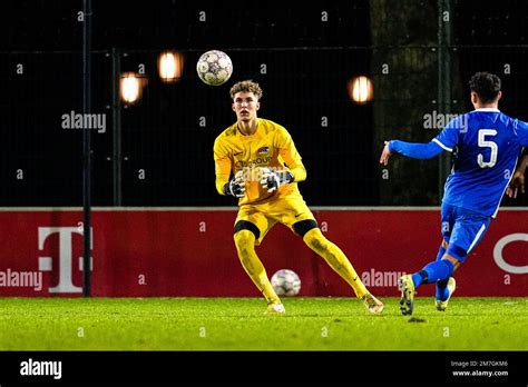 Utrecht Netherlands January 9 Goalkeeper Daniel Deen Of Jong Az