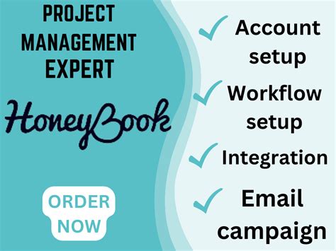 Honeybook Account Honey Book Automation Honey Book Workflow Upwork