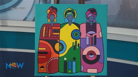 Art Exhibit Series On Now Halcian Pierre Youtube