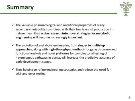 Metabolic Engineering Approaches In Medicinal Plants