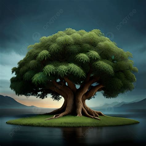 Amazing Tree Ai Background Big Tree Ai Tree Ai Nature Background Image And Wallpaper For Free
