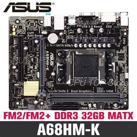 ⚡️asus A68hm K Support A8 7680 A6 7480 A10 A8 A6 A4 X4 Updated Bios