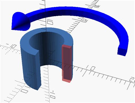 Rotate Extrude Openscad