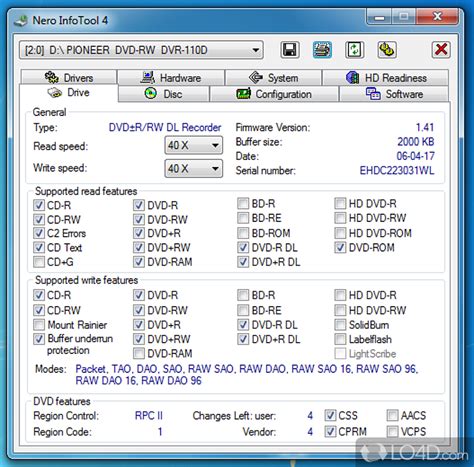 Nero Infotool Download