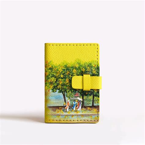 Passport P01 V125 Cảnh Ponagar Handmade Leather