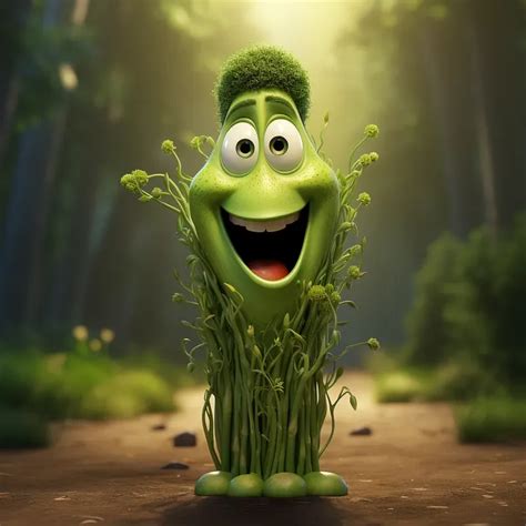 Spicy Toon Pixar Style Fruits And Veggies Midjourney Prompt Promptbase