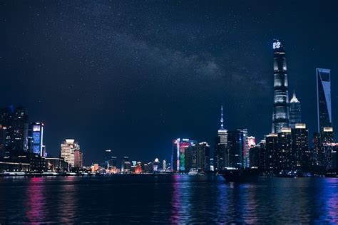 建筑物 湖 夜空 Pixabay上的免费照片