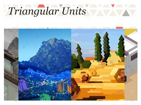 Triangular Units On Behance