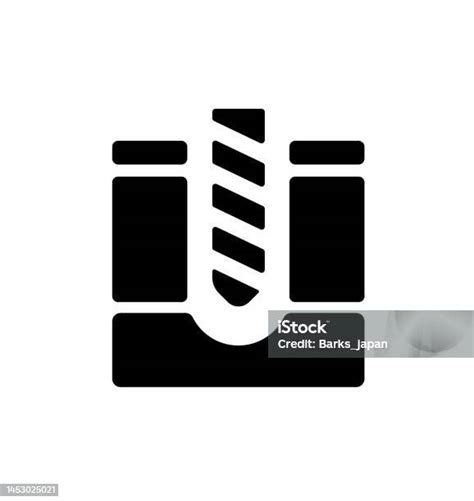 지상 지루한 드릴링 벡터 아이콘 그림 가루로 빻은에 대한 스톡 벡터 아트 및 기타 이미지 가루로 빻은 건설 기계류 건설 산업 Istock