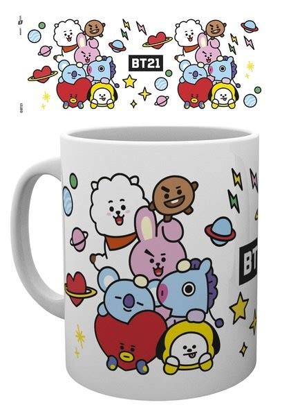 Taza De Cafe Bt Characters Stack Ideas Para Regalos Originales