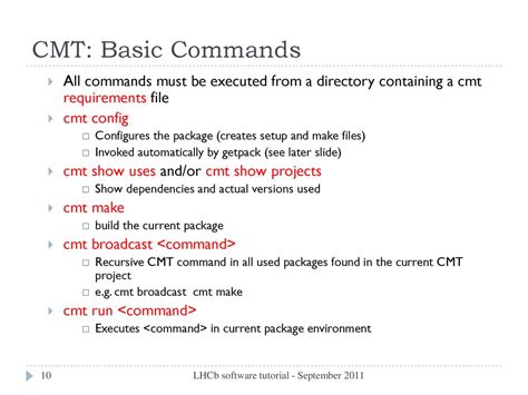 Overview Of LHCb Applications And Software Environment Ppt Download