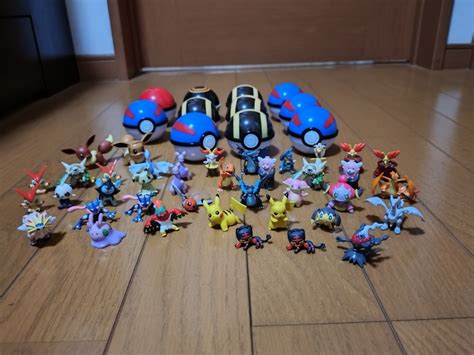 【目立った傷や汚れなし】ポケモン フィギュア 49体 ポケモンゲットコレクションズ フィギュア 色々まとめて 人形の落札情報詳細