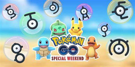 【ポケモンgo】公式パートナーとコラボイベント「スペシャル・ウィークエンド」を開催へ ー Xp2倍やアンノーンなどレアポケモンが出現