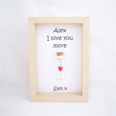 Love You More Sign Etsy Uk