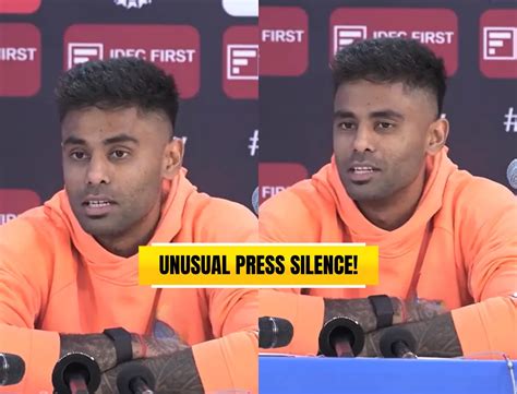 WATCH Suryakumar Yadav S Press Conference Surprise With Only Two
