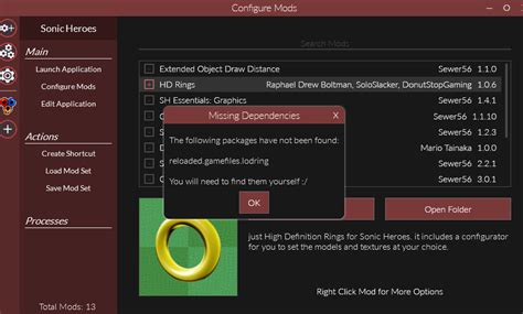 Reloaded Ii Mod Loader Dont Work Rsonicthehedgehog