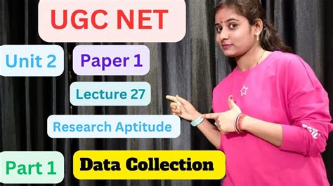 UGC NET Paper Class Research Aptitude Series By Neha Ma Am YouTube