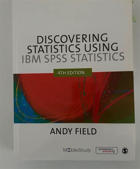 Buch Discovering Statistics Using IBM SPSS Statistics Kaufen Auf Ricardo